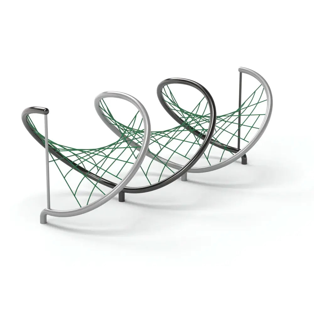 Ascend Helix Rope Climber Playground Climber Playgrounds Etc