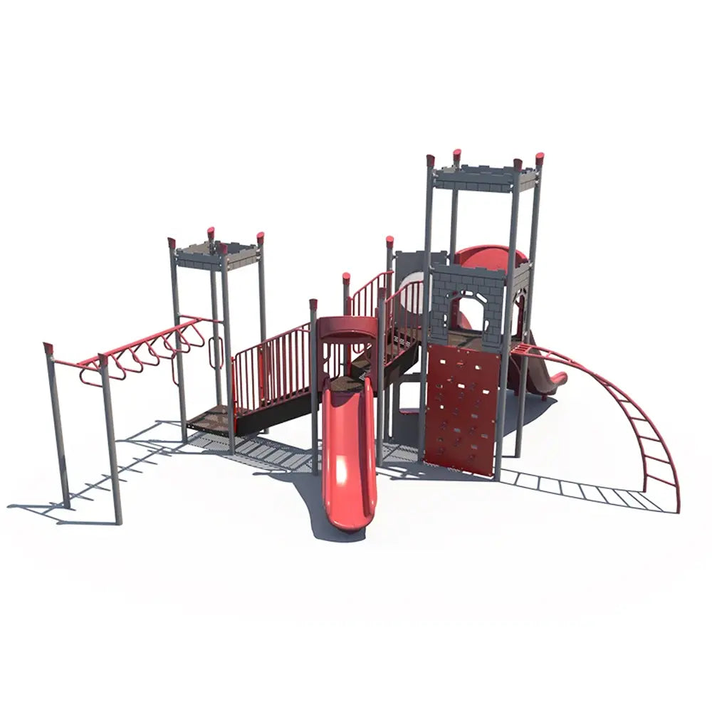 Castle Themed Economy Outdoor Playground for Big Kids Outdoor ...