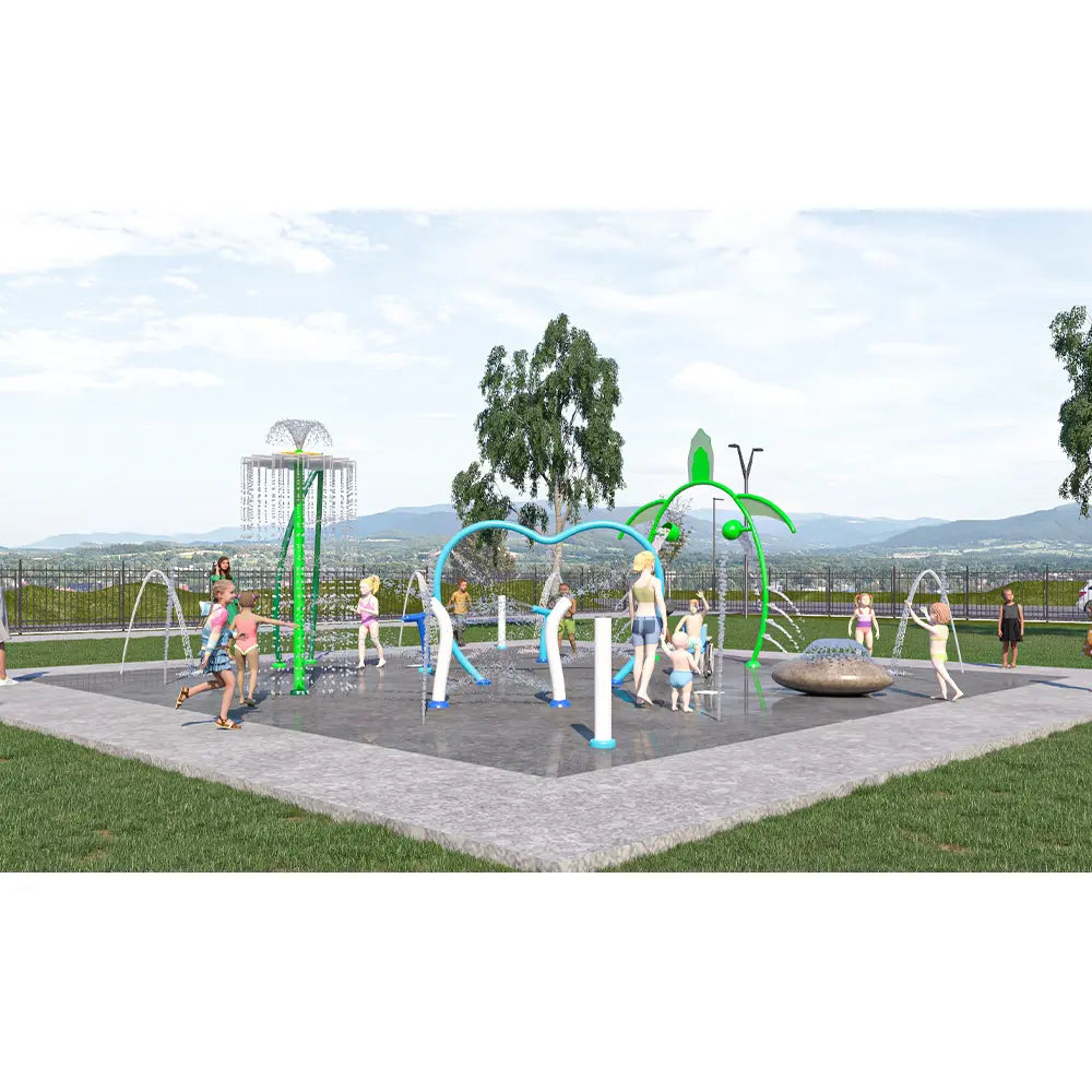 Cascade Cove Commercial Splash Pad 5844 Commercial Splash Pad ...