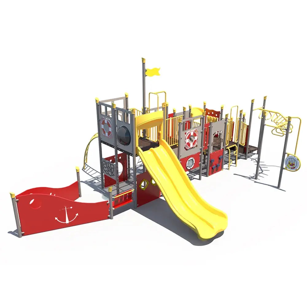 Ship Themed Economy Outdoor Playground for Big Kids Outdoor ...
