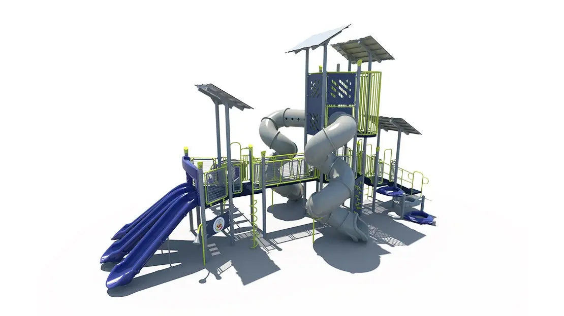 SlideShade Summit Outdoor School Playground - FXT-WIR-512-0012 ...